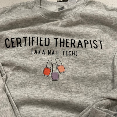 Custom Nail Tech Sweatshirt, Personalized Nail Artist Sweater, Custom ...