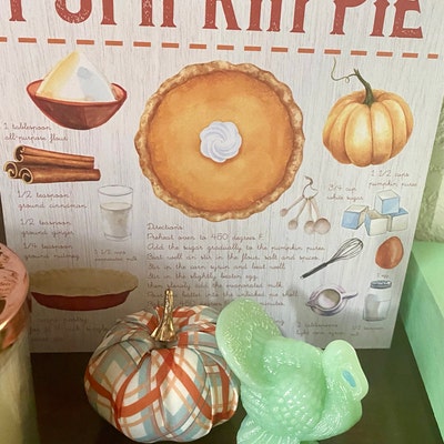 Mosser Glass Jadeite Turkey Figure - Etsy