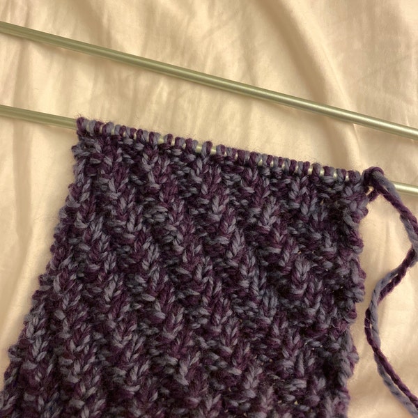 Knit Stitch Pattern E-book for Beginning Knitters by Youtube's Studio ...