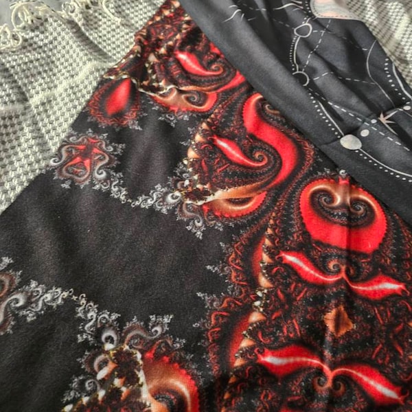 Neon Laser T-rex Rave Pashmina - Festival Shawl - by Plurfect Studios ...