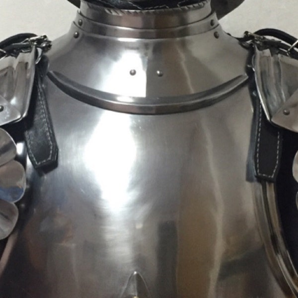 SCA Combat Pauldrons With Besagews - Etsy