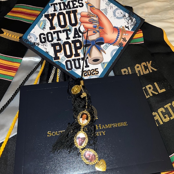 Breaking Generational Curses Graduation Cap Topper, Graduation Cap ...