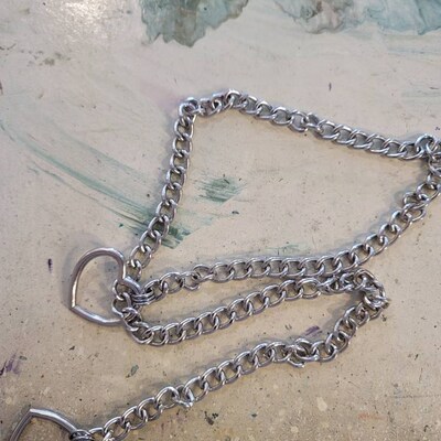Stainless Steel Dainty O Ring Slip Chain Choker Necklace, Alternative ...