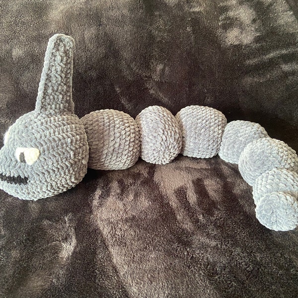 Onix Pokémon Crochet Pattern - Etsy