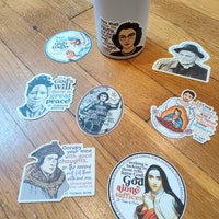 St. Bernadette Soubirous Sticker Catholicdecor Gift Confirmation ...