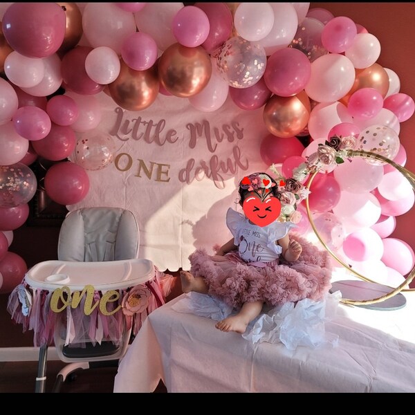 Little Miss Onederful Banner | Little Miss Onederful Banner | Miss ...