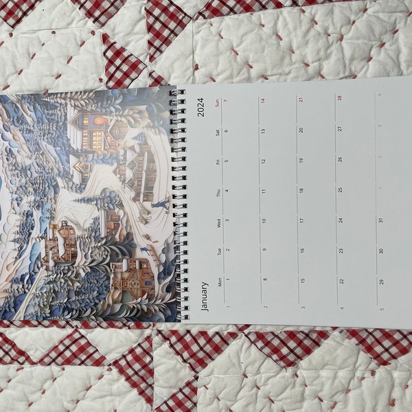 Papercut Germany - 2D - 2025 Wall Calendar (11" X 8.5") - Etsy