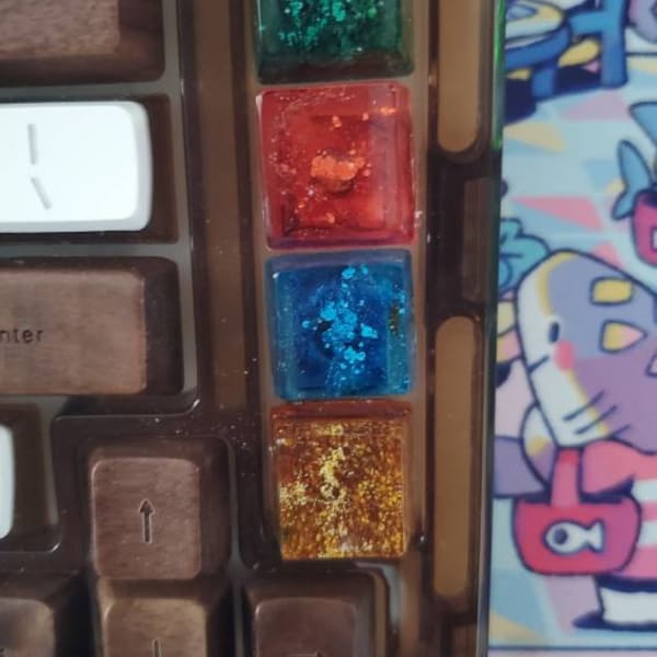 Epoxy Resin Artisan Keycap, Custom Keycaps, Botanical Keycaps, OEM SA ...