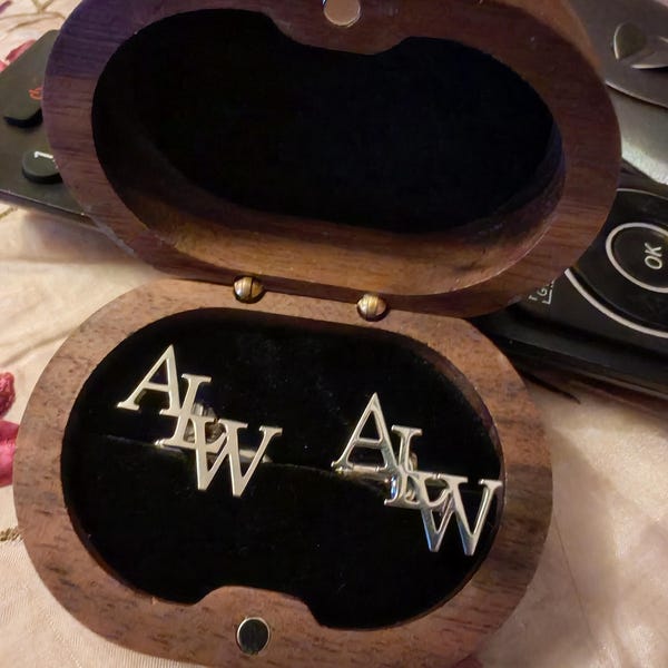 Custom Number Cufflinks, Sport Number, Double Thickness in Gold Plated ...