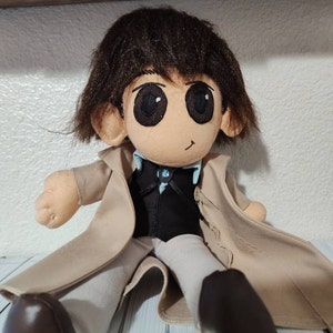 Castiel Supernatural Doll Plushie Toy Misha Collins - Etsy