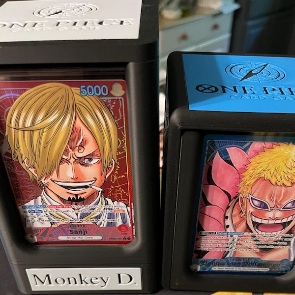 OPTCG DOUBLE WINDOWED Trafalgar Law Themed Deck Box!!! - Etsy