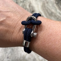 Nautical Rope Keychain Bundle, Nylon Rope Key Ring, Mens Key Holder ...