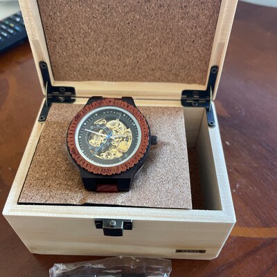 Enchanted Forest Wooden Timepiece Personalized Christmas - Etsy