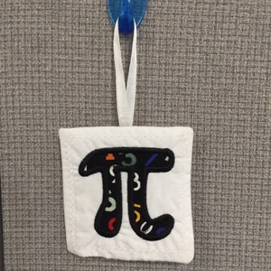 Pi Applique Design. Pi Embroidery Design. Pi Symbol Applique. Pi Symbol ...