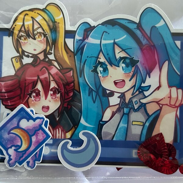 Vocaloid Song Stickers [cute Kawaii Anime Vocaloid Hatsune Miku ...