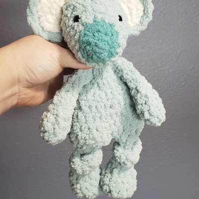 MINI Koa Koala Knotted Lovey Crochet Koala PATTERN - Etsy