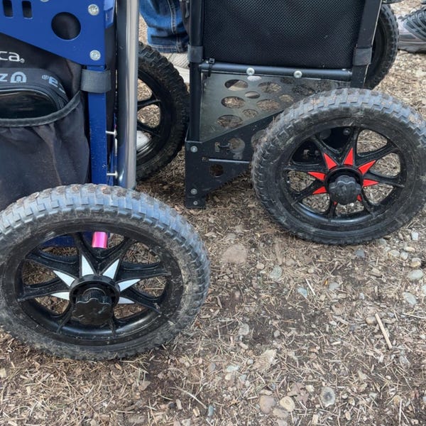Zuca Disc Golf Cart Storage Stands - 3d Printed Disc Golf Accessories ...