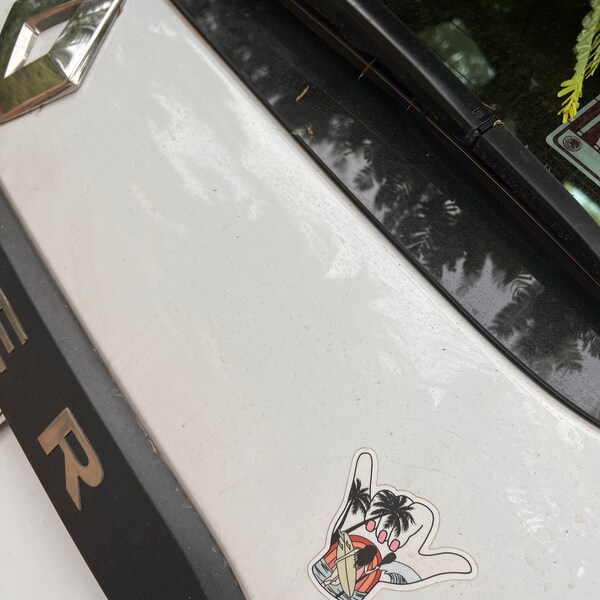 Paddle Boarding Sticker Paddle Board Decal Sup Surfing Sticker Beach ...