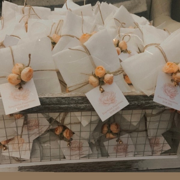 25pcs Wedding Rice Paper Boats, Wedding Rice Confetti Holders Rice ...