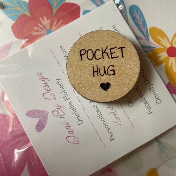 Pocket Hug-pocket Hug Token-pocket Hug Coin-pocket Token Pocket Hug - Etsy