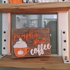 Pumpkin Spice Cursive Words for Letterboard and Feltboard - Etsy