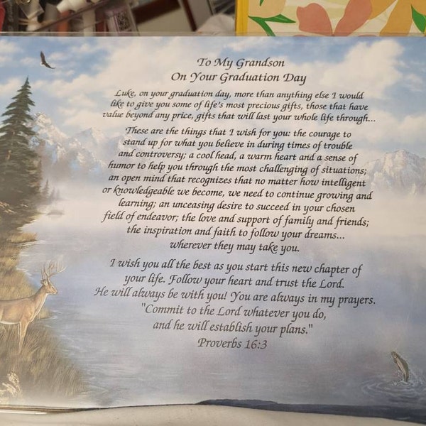 Memory of Grandson, Sympathy Gifts, in Memory Gift, Grandson Memorial ...