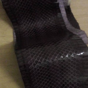 Single Eel Skin Eelskin Hide Leather Craft Supply - Etsy