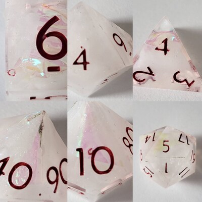 Zero-one hatsune Miku Inspired Dice Set for Dungeons and Dragons ...