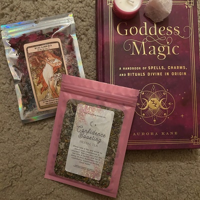 Protection Sachet Filled With Herbs Spell Mojo Bag Intention Gift for ...