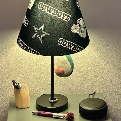 Dallas Cowboys Lamp Shade. NFL. Choose the One You Would Like. Shades ...