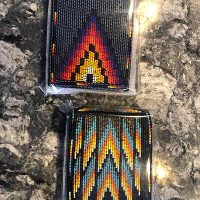 Buybeaded Handmade Native American Style Beaded Genuine Leather Wallet ...