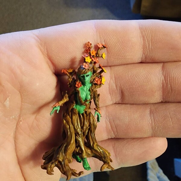 Dryad - 3D Printed Miniature Model for Dnd and Roleplaying Games ...