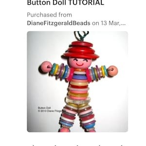 Button Doll TUTORIAL - Etsy