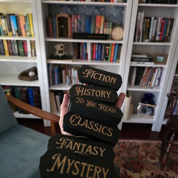 Custom Book Coasters- Engraved- Wooden- Bookish Gift- Bookish Decor ...