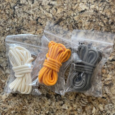 Full Vibrant Round Style Shoelaces Colorful Fantastic Laces - Etsy