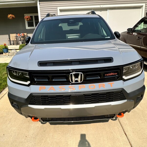 2019-2021 Custom Grill Letter Inserts for Front Grill 1/16" ABS Plastic ...