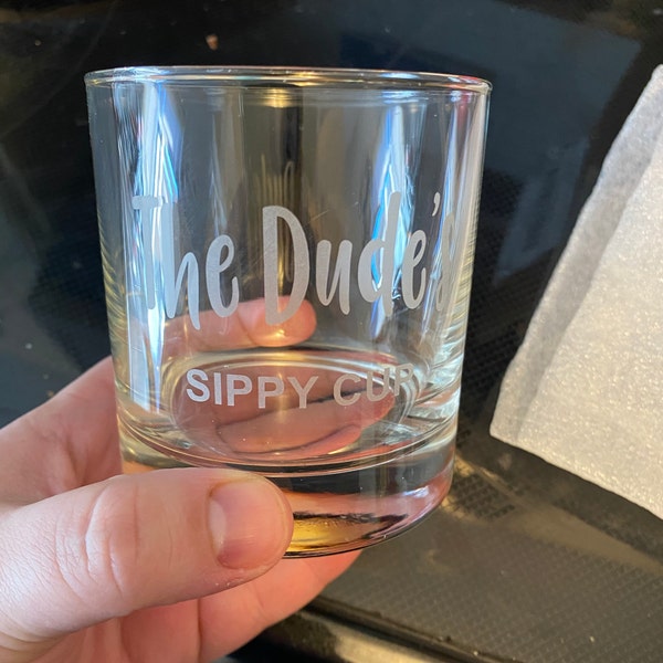 Grandpa's Sippy Cup Whiskey Glass Rocks Glass Gift for Grandpa - Etsy