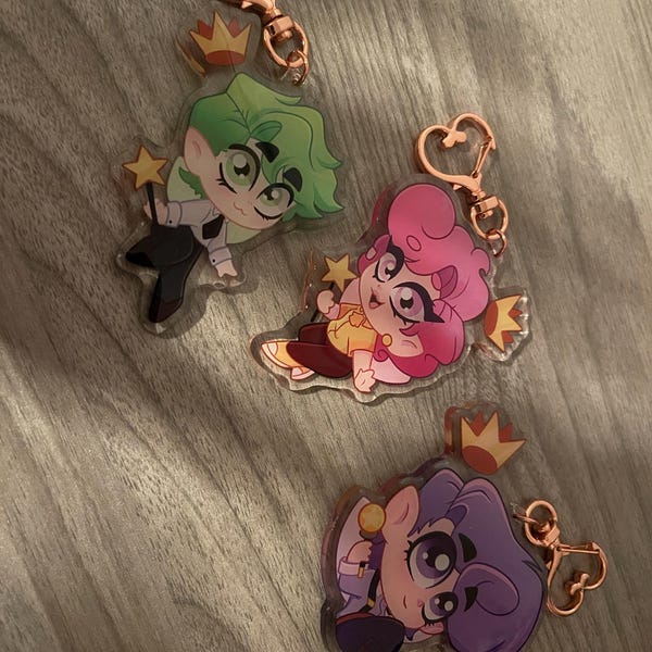 Simon and Betty Keychain Preorder - Etsy