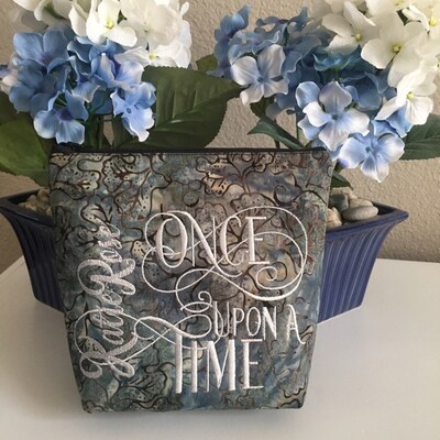 Princess Once Upon a Time Reading Cushion Book Pocket Pillow Embroidery ...