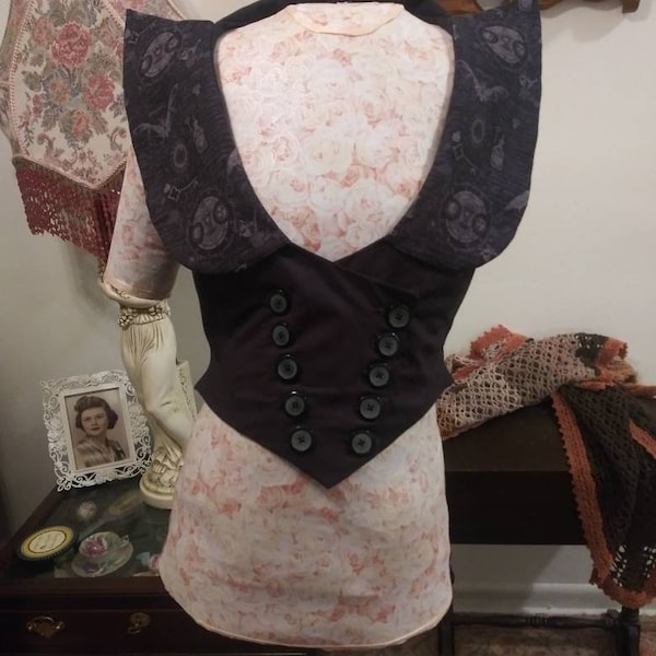 Winifred Waistcoat Sewing Pattern| Double-breasted Señorial Vest ...