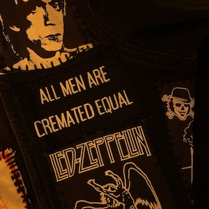 Crust Punk Patches Scabies Lice Scum Patch Infested in Crust We Trust ...