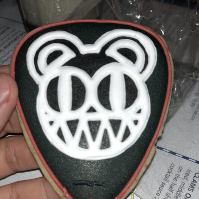 Guitar Pick Sugar Cookies - Etsy