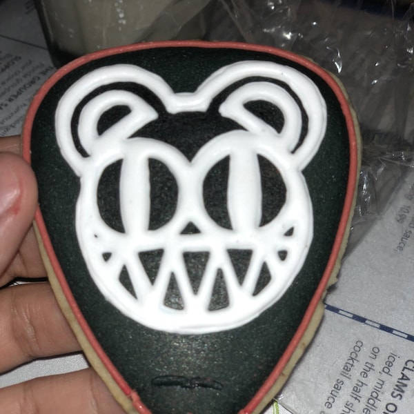 Guitar Pick Sugar Cookies - Etsy