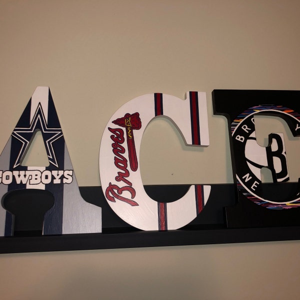 Custom Painted Letters - Etsy