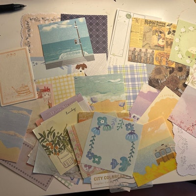 Pastel and Coral Multi Colored Paper Clip 12 Pieces Purple - Etsy