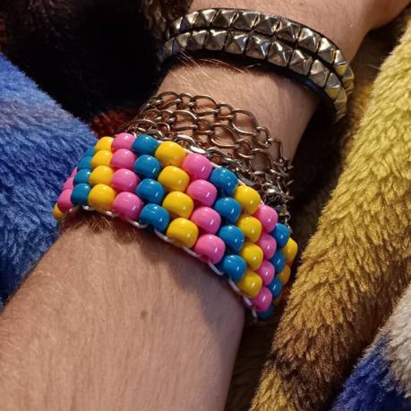 LGBTQ+ Pride Kandi Cuffs - Now With More Options!! - Etsy