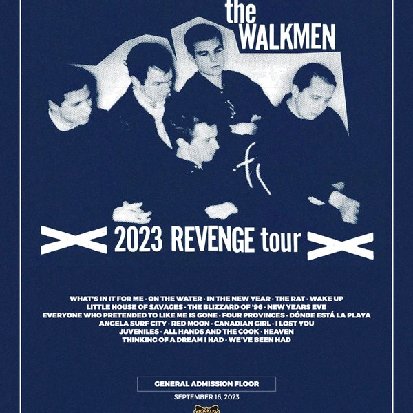 Digital Concert Poster With Setlist - Etsy