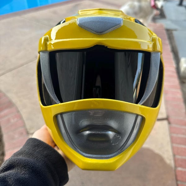 Green Power Ranger Helmet 1993 DIY Kit Life-size Scale Collectable ...