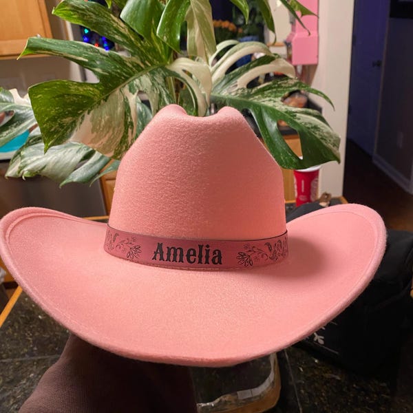 Custom Toddler Cowboy Hat Personalized Toddler Cowboy Hat Custom ...