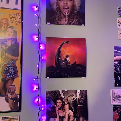 Multi-pack Minimalist Vinyl Wall Mounts Damage-free Album Holders, Wall ...